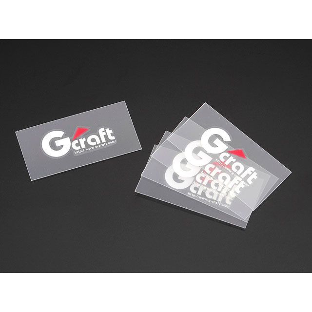 ●メーカー名：Gクラフト / Gcraft(ジークラフト)●商品名：ステッカー●カラー ホワイト・カラー：ブラックはこちら●メーカー品番：39353●JANコード：4522285393531商品の保証は、メーカー保証書の内容に準じます。サイ...
