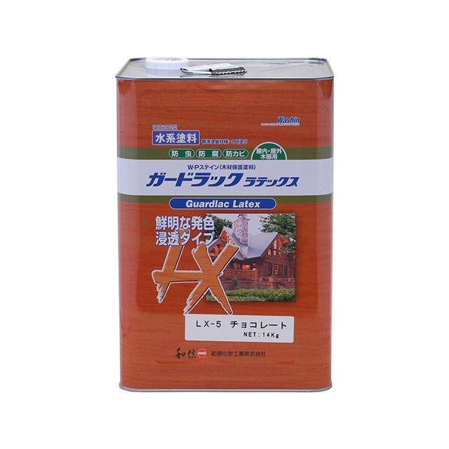 ●メーカー名：和信ペイント / Washi Paint(ワシンペイント)●商品名：＃950225 ガードラックラテックス 14kg（チョコレート）●メーカー品番：＃950225●JANコード：4965405117547商品の保証は、メーカー...