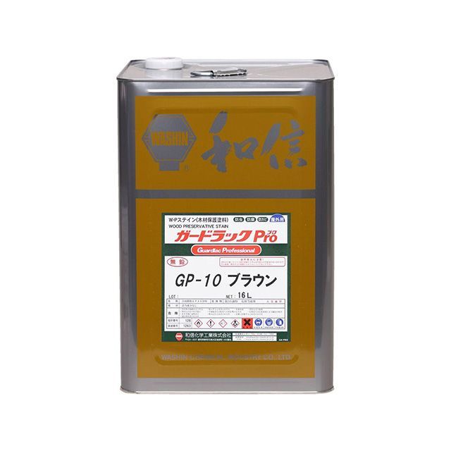 ●メーカー名：和信ペイント / Washi Paint(ワシンペイント)●商品名：＃950114 ガードラックプロ 16L（ブラウン）●メーカー品番：＃950114●JANコード：4965405214390商品の保証は、メーカー保証書の内容...