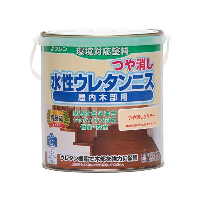 ●メーカー名：和信ペイント / Washi Paint(ワシンペイント)●商品名：＃941705 水性ウレタンニス 0.7L（つや消しクリヤー）●メーカー品番：＃941705●JANコード：4965405115345商品の保証は、メーカー保...