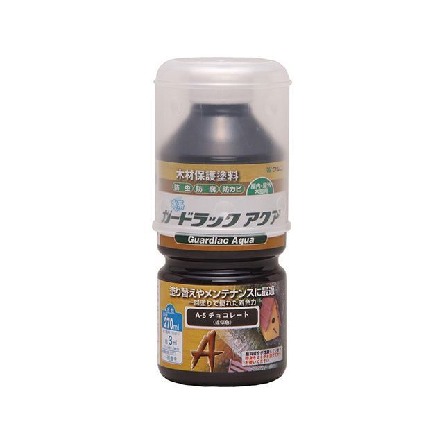 ●メーカー名：和信ペイント / Washi Paint(ワシンペイント)●商品名：＃800074 ガードラックアクア 270ml（チョコレート）●メーカー品番：＃800074●JANコード：4965405160345商品の保証は、メーカー保...