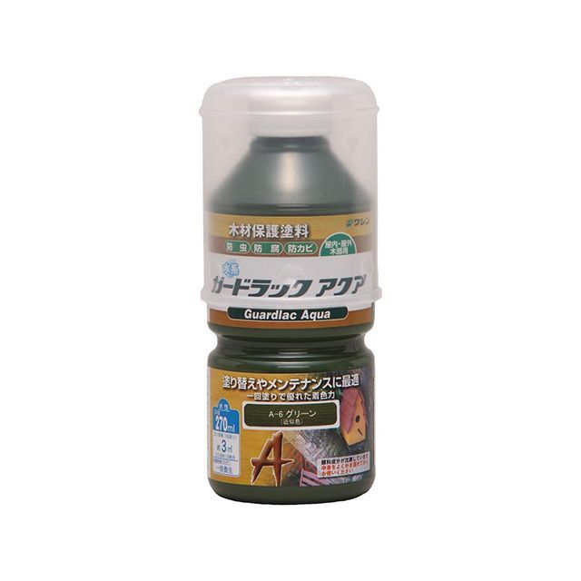 ●メーカー名：和信ペイント / Washi Paint(ワシンペイント)●商品名：＃800075 ガードラックアクア 270ml（グリーン）●メーカー品番：＃800075●JANコード：4965405160352商品の保証は、メーカー保証書...