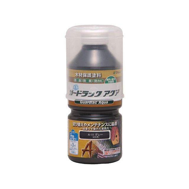 ●メーカー名：和信ペイント / Washi Paint(ワシンペイント)●商品名：＃800080 ガードラックアクア 270ml（グレー）●メーカー品番：＃800080●JANコード：4965405160406商品の保証は、メーカー保証書の...