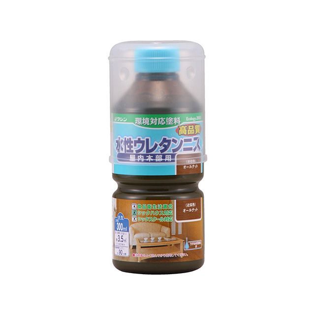 ●メーカー名：和信ペイント / Washi Paint(ワシンペイント)●商品名：＃941303 水性ウレタンニス 300ml（オールナット）●メーカー品番：＃941303●JANコード：4965405115222商品の保証は、メーカー保証...