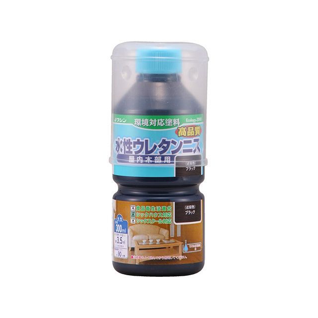 ●メーカー名：和信ペイント / Washi Paint(ワシンペイント)●商品名：＃941309 水性ウレタンニス 300ml（ブラック）●メーカー品番：＃941309●JANコード：4965405115284商品の保証は、メーカー保証書の...