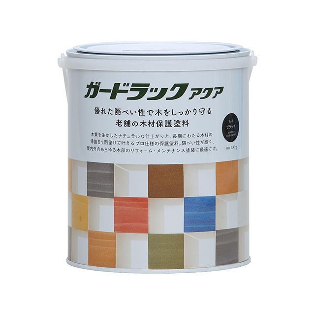 ●メーカー名：和信ペイント / Washi Paint(ワシンペイント)●商品名：＃800381 ガードラックアクア 1.4kg（ブラック）●メーカー品番：＃800381●JANコード：4560484612381商品の保証は、メーカー保証書...