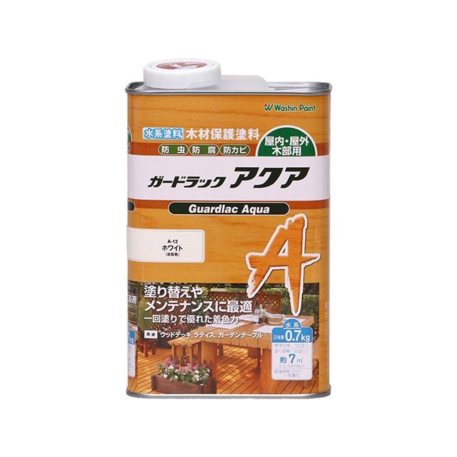 ●メーカー名：和信ペイント / Washi Paint(ワシンペイント)●商品名：＃911492 ガードラックアクア 0.7kg（ホワイト）●メーカー品番：＃911492●JANコード：4965405118018商品の保証は、メーカー保証書...