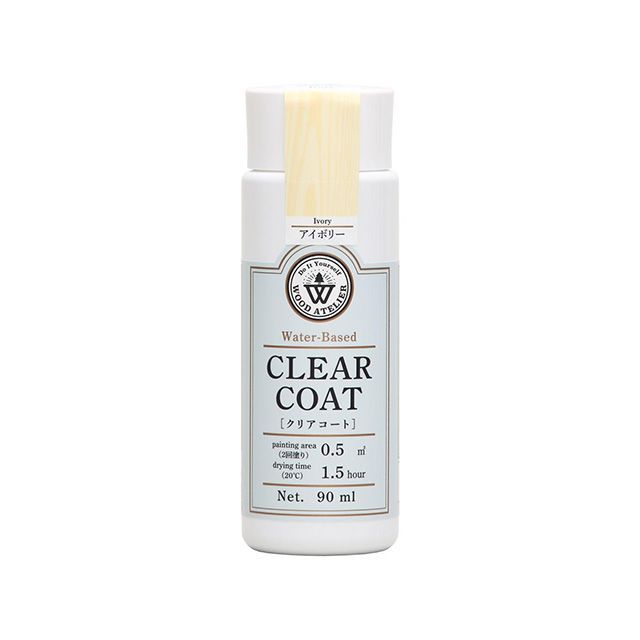 ●メーカー名：和信ペイント / Washi Paint(ワシンペイント)●商品名：＃800702 Wood Atelier クリアコート CC-02 90ml（アイボリー）●メーカー品番：＃800702●JANコード：49654056128...