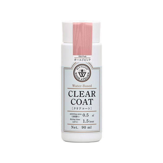 ●メーカー名：和信ペイント / Washi Paint(ワシンペイント)●商品名：＃800704 Wood Atelier クリアコート CC-04 90ml（オールドピンク）●メーカー品番：＃800704●JANコード：496540561...