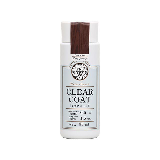 ●メーカー名：和信ペイント / Washi Paint(ワシンペイント)●商品名：＃800712 Wood Atelier クリアコート CC-12 90ml（ダークブラウン））●メーカー品番：＃800712●JANコード：49654056...