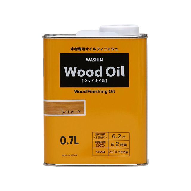 ●メーカー名：和信ペイント / Washi Paint(ワシンペイント)●商品名：＃901277 ウッドオイル 0.7L（ライトオーク）●メーカー品番：＃901277●JANコード：4965405213348商品の保証は、メーカー保証書の内...