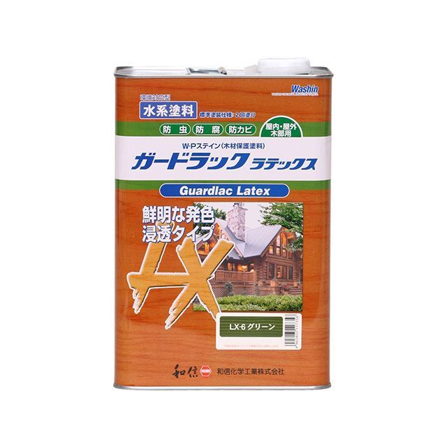 ●メーカー名：和信ペイント / Washi Paint(ワシンペイント)●商品名：＃952256 ガードラックラテックス 3.5kg（グリーン）●メーカー品番：＃952256●JANコード：4965405117356商品の保証は、メーカー保...