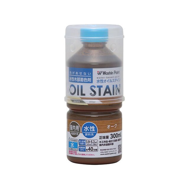●メーカー名：和信ペイント / Washi Paint(ワシンペイント)●商品名：＃910673 水性オイルステイン 300ml（オーク）●メーカー品番：＃910673●JANコード：4965405115420商品の保証は、メーカー保証書の...
