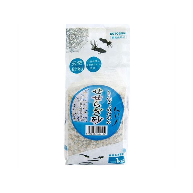 ●メーカー名：寿工芸 / Kotobuki(コトブキコウゲイ)●商品名：きんぎょめだかのせせらぎ砂●JANコード：4972814594180商品の保証は、メーカー保証書の内容に準じます。水景色を彩る天然砂利が新登場！小粒な砂利でめだかなど小...