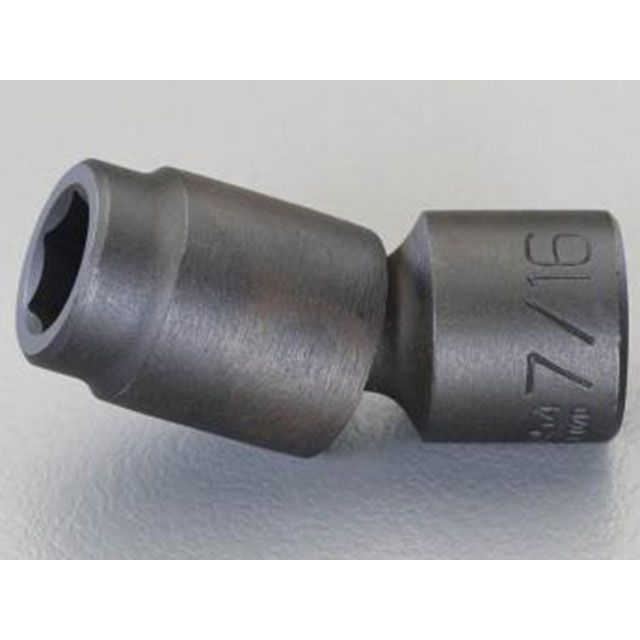 ●メーカー名：エスコ / ESCO●商品名：3/8” DR×12mm ユニバーサルインパクトソケット●メーカー品番：EA164WC-12●JANコード：4548745177206商品の保証は、メーカー保証書の内容に準じます。対辺：12mm差...