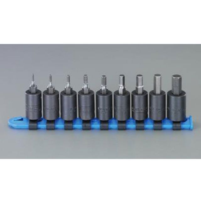 ●メーカー名：エスコ / ESCO●商品名：3/8” DRインパクトHEX ビットソケットセット●メーカー品番：EA164WE●JANコード：4548745179712商品の保証は、メーカー保証書の内容に準じます。対辺：2・2.5・3・4・...
