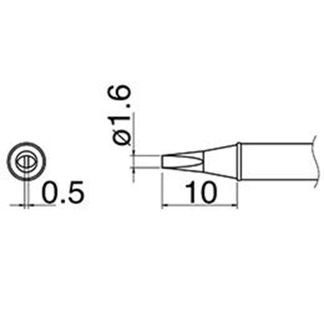 ●メーカー名：エスコ / ESCO●商品名：φ1.6mm 交換用こて先（EA304AL用）●メーカー品番：EA304AL-21●JANコード：4550061033180商品の保証は、メーカー保証書の内容に準じます。こて先：φ1.6mmこて先...