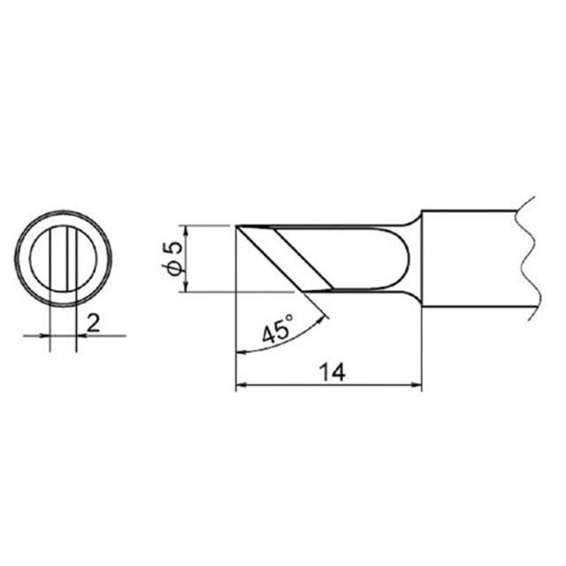 ●メーカー名：エスコ / ESCO●商品名：φ5.0mm 交換用こて先（EA304AP用）●メーカー品番：EA304AP-17●JANコード：4550061039908商品の保証は、メーカー保証書の内容に準じます。こて先：φ5mmこて先長：...