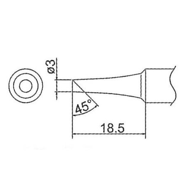 ●メーカー名：エスコ / ESCO●商品名：φ3.0mm こて先（EA304HD-47用）●メーカー品番：EA304HD-12●JANコード：4548745864502商品の保証は、メーカー保証書の内容に準じます。こて先：φ3mmEA304...
