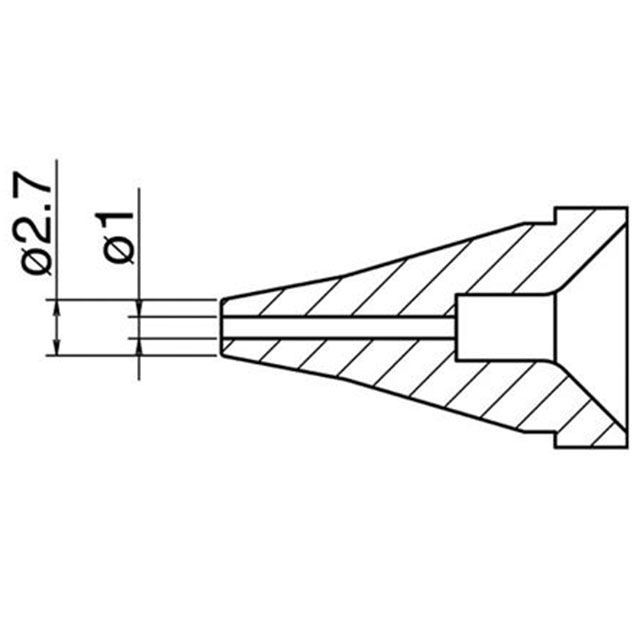 ●メーカー名：エスコ / ESCO●商品名：φ1.0/φ2.7mm 交換ノズル（EA323MA-2用）●メーカー品番：EA323MA-32●JANコード：4550061845271商品の保証は、メーカー保証書の内容に準じます。内径：1.0m...