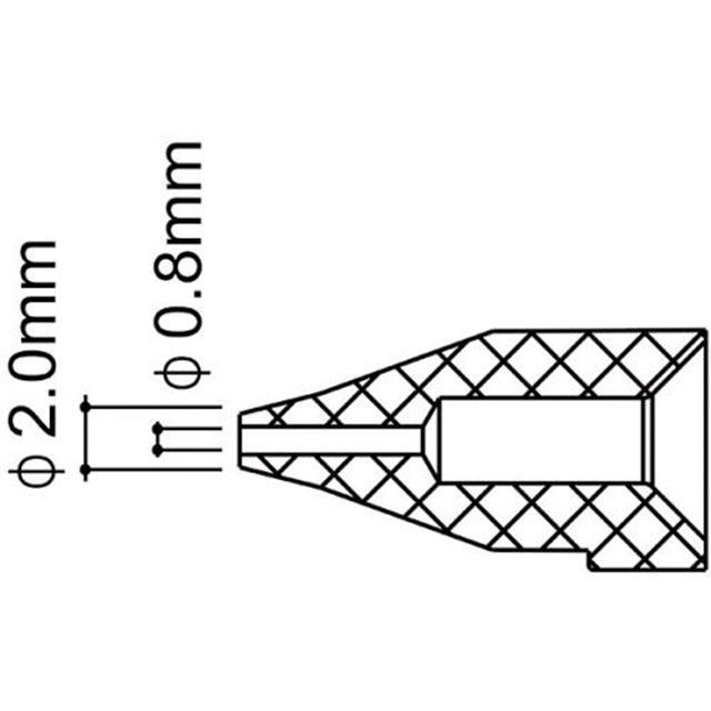 ●メーカー名：エスコ / ESCO●商品名：φ0.8/φ2.0mm 交換ノズル（EA323MB-1、2用）●メーカー品番：EA323MB-11●JANコード：4550061044636商品の保証は、メーカー保証書の内容に準じます。内径：0....