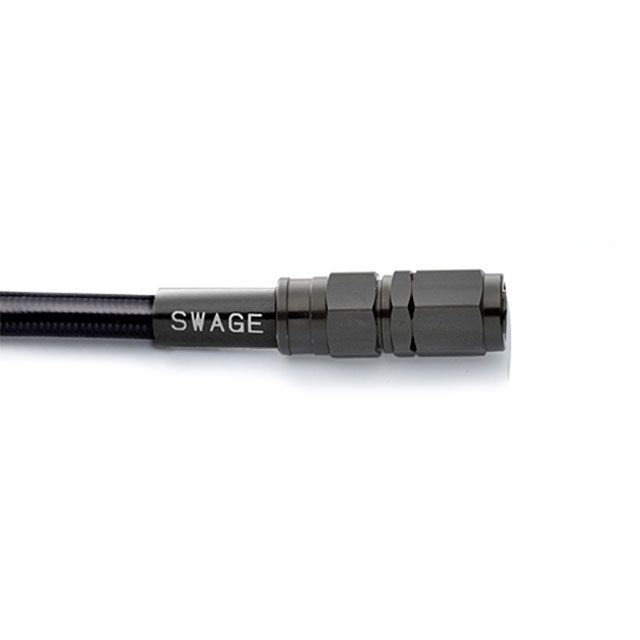 ●メーカー名：スウェッジライン / SWAGE-LINE●商品名：イージーオーダーホース ステンレスブラック/ブラック SF-SF●ホース長 1250mm●メーカー品番：BTKB-1010M-1250●JANコード：454995014729...