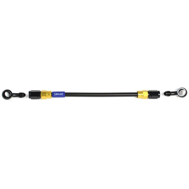 ●メーカー名：スウェッジライン / SWAGE-LINE●商品名：イージーオーダーホース ゴールド＆ブラック/ブラック 20-20●ホース長 1125mm●メーカー品番：GAKB-1212M-1125●JANコード：454866440222...
