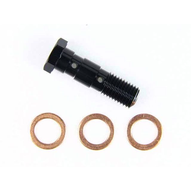 ●メーカー名：スウェッジライン / SWAGE-LINE●商品名：BANJOボルト ブラック ダブル 10mm-1.25●メーカー品番：EAP701●JANコード：4547567525851弊社ではカスタムオーダー（ホースの長さ・取り回し・...