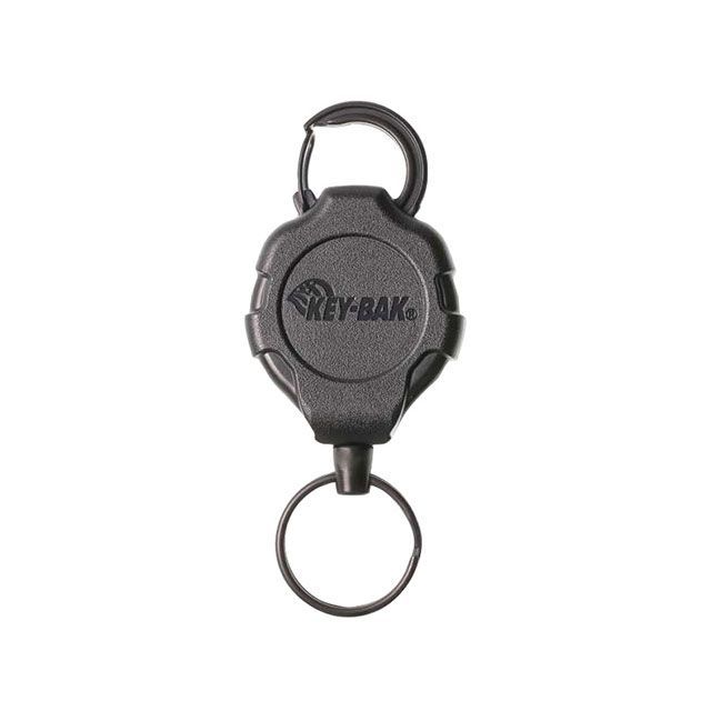 ●メーカー名：KEY-BAK(キーバック)●商品名：0KR2-4A11 伸縮キーホルダー スプリットリング式 カラビナ付 ロック機構 コード最長90cm 鍵22本収納 RATCH-IT KEVLAR●メーカー品番：0KR2-4A11●JAN...