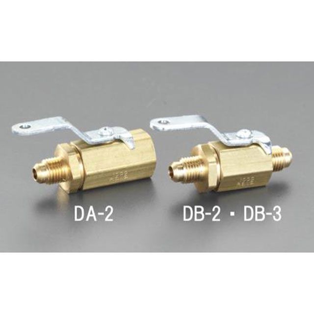 ●メーカー名：エスコ / ESCO●商品名：F1/4”×NPT1/8”冷媒用ボールバルブ●メーカー品番：EA496DA-2●JANコード：4518340516489商品の保証は、メーカー保証書の内容に準じます。接続径（フレアー×NPT）：1...