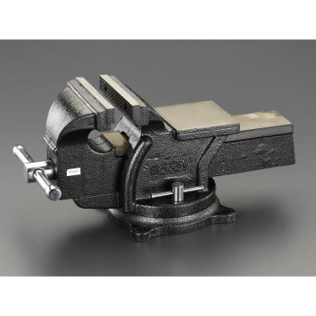 ●メーカー名：エスコ / ESCO●商品名：102mm ベンチバイス（回転台付）●メーカー品番：EA525BJ-1●JANコード：4518340522558商品の保証は、メーカー保証書の内容に準じます。鋳鉄製360°回転ベースサイズ（mm）...