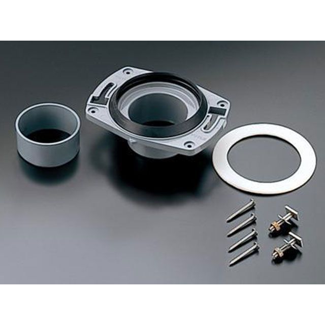 ●メーカー名：エスコ / ESCO●商品名：腰掛便器用床フランジ●メーカー品番：EA472BA-66●JANコード：4548745840827商品の保証は、メーカー保証書の内容に準じます。セット内容：フランジ（VP75用）アダプター（VU7...