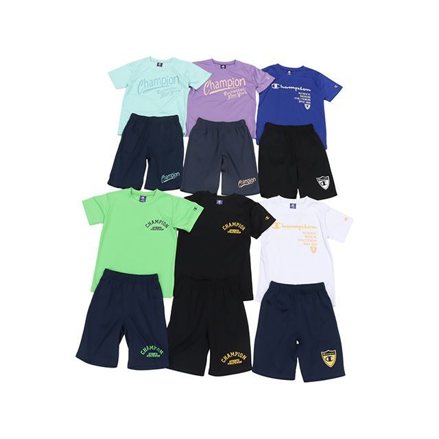 ●メーカー名：チャンピオン / champion●商品名：CK-DSW05 T-SHIRT AND SHORTS（ブラック）●サイズ 160・サイズ：130はこちら・サイズ：140はこちら・サイズ：150はこちら●メーカー品番：CK-DSW...