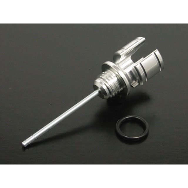 ●メーカー名：SP武川 / SP TAKEGAWA(スペシャルパーツタケガワ)●商品名：アルミ削り出しオイルレベルゲージ●カラー シルバー・カラー：ブラックはこちら・カラー：ブルーはこちら・カラー：レッドはこちら●メーカー品番：・07-07...