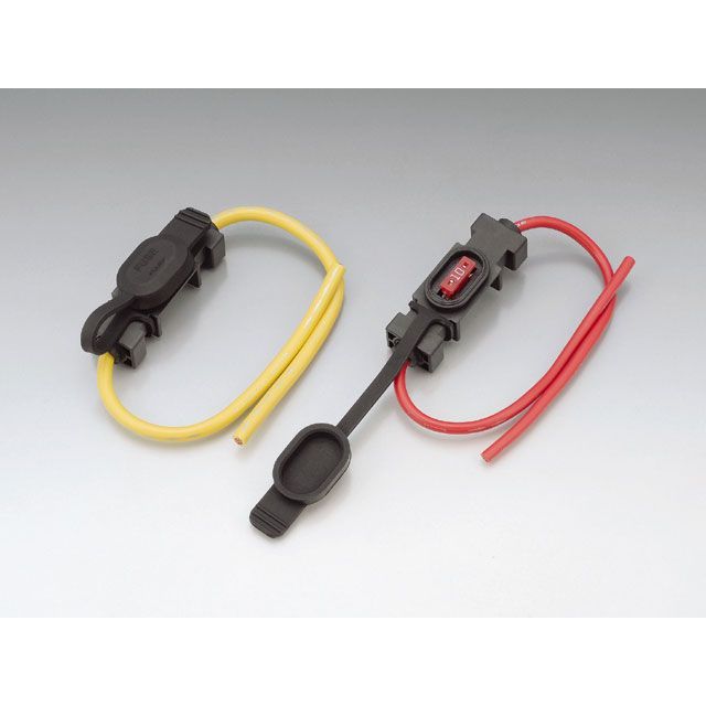 ●メーカー名：キジマ / KIJIMA●商品名：ヒューズホルダー 低背型（防滴）●仕様 15A/赤配線・仕様：5A/赤配線はこちら・仕様：10A/赤配線はこちら・仕様：20A/赤配線はこちら●メーカー品番：304-7075●JANコード：4...