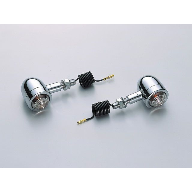 ●メーカー名：ハリケーン / HURRICANE●商品名：ミニブレットウインカー 12V15W●カラー クリアレンズ/オレンジ球・カラー：オレンジレンズ/クリア球はこちら●メーカー品番：HA5212C-01●JANコード：493688743...
