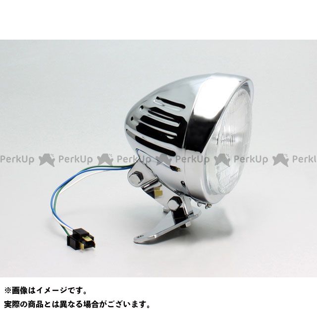 ●メーカー名：ハリケーン / HURRICANE●商品名：5.5ハイパワースリットヘッドライトキット（クロームメッキ）●メーカー品番：HA5647●JANコード：4936887491586商品の保証は、メーカー保証書の内容に準じます。カラー...