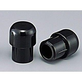 ●メーカー名：ハリケーン / HURRICANE●商品名：ナイロンサイドキャップ（内径φ18mm適合）●カラー：ブラック・カラー：クロームはこちら・カラー：ホワイトはこちら●メーカー品番：HB0320B●JANコード：49368872061...