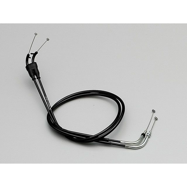 ●メーカー名：ハリケーン / HURRICANE●商品名：スロットルケーブル W（ブラック）●メーカー品番：HB6311●JANコード：4936887250206商品の保証は、メーカー保証書の内容に準じます。カラーブラックサイズ全長910/...