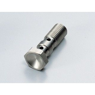 ●メーカー名：ハリケーン / HURRICANE●商品名：バンジョーボルト（ダブル/ピッチ1.25）●カラー ステンレス・カラー：ブラックはこちら●メーカー品番：HB7813S●JANコード：4936887336702商品の保証は、メーカー...