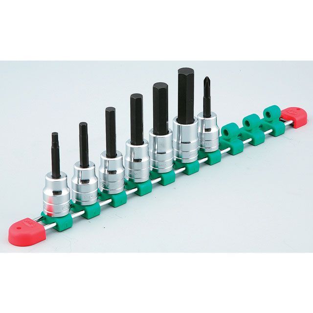 ●メーカー名：ケイティーシー / KTC(ケーティーシー)●商品名：TBT407H（12.7SQ） ヘキサゴンビットソケットセット（7コ組●メーカー品番：TBT407H●JANコード：4989433149769商品の保証は、メーカー保証書の...