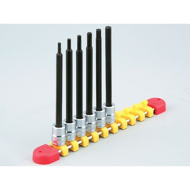 ●メーカー名：ケイティーシー / KTC(ケーティーシー)●商品名：TBT2L06BH（6.3SQ） ロングヘキサゴンビットソケットセット（6●メーカー品番：TBT2L06BH●JANコード：4989433149547商品の保証は、メーカー...