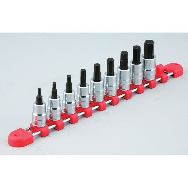 ●メーカー名：ケイティーシー / KTC(ケーティーシー)●商品名：TBT3S09H（9.5SQ） ショートヘキサゴンビットソケットセット（9コ●メーカー品番：TBT3S09H●JANコード：4989433149660商品の保証は、メーカー...