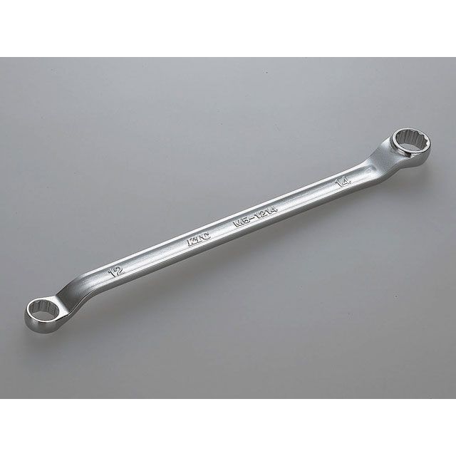 ●メーカー名：ケイティーシー / KTC(ケーティーシー)●商品名：M5-2123-F 45°×6° ロングメガネレンチ（JAN付）●メーカー品番：M5-2123-F●JANコード：4989433313573商品の保証は、メーカー保証書の内...