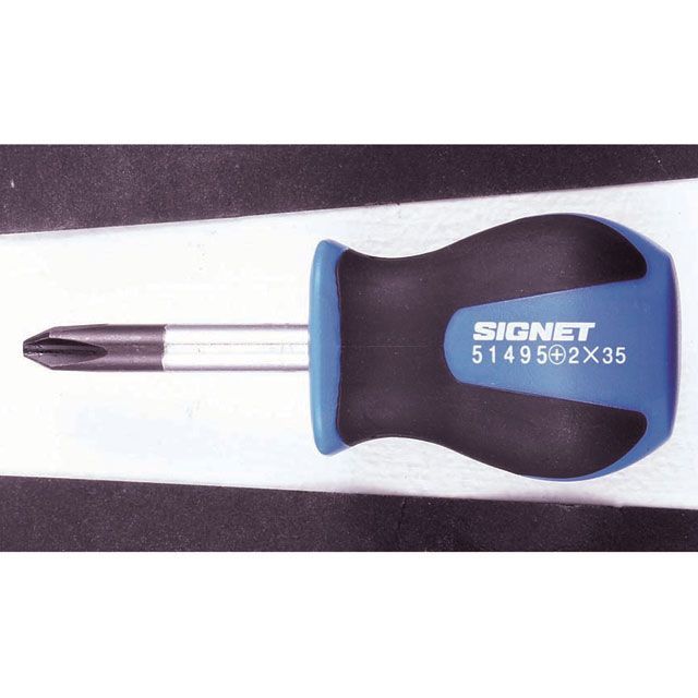●メーカー名：シグネット / SIGNET●商品名：51495（＋） ＃2×35 スタビー ソフトグリップドライバー●メーカー品番：51495●JANコード：4545301006598商品の保証は、メーカー保証書の内容に準じます。仕様■サイ...