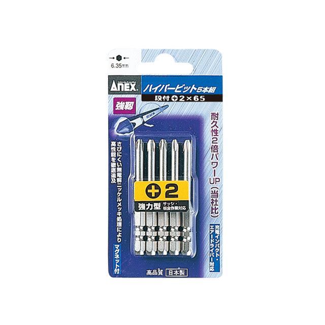 ●メーカー名：アネックス / ANEX●商品名：AHMD-2082W ハイパービットW溝（＋）2X82（2本）●メーカー品番：AHMD-2082W●JANコード：4962485390044商品の保証は、メーカー保証書の内容に準じます。入組本...
