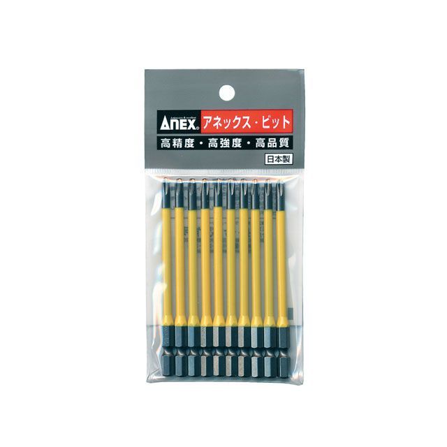 ●メーカー名：アネックス / ANEX●商品名：AC-16M-2X150 カラービット10本段付（＋）2X150●メーカー品番：AC-16M-2X150●JANコード：4962485430269商品の保証は、メーカー保証書の内容に準じます。...