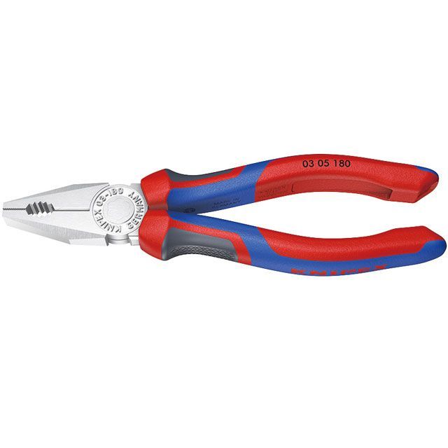 ●メーカー名：クニペックス / KNIPEX●商品名：0305-180 ペンチ（SB）●メーカー品番：・0305-180●JANコード：4003773010654商品の保証は、メーカー保証書の内容に準じます。仕様■切断能力（中硬線・φmm）...