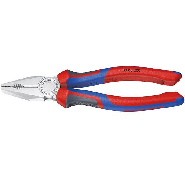 ●メーカー名：クニペックス / KNIPEX●商品名：0305-200 ペンチ（SB）●メーカー品番：・0305-200●JANコード：4003773010692商品の保証は、メーカー保証書の内容に準じます。仕様■切断能力（中硬線・φmm）...