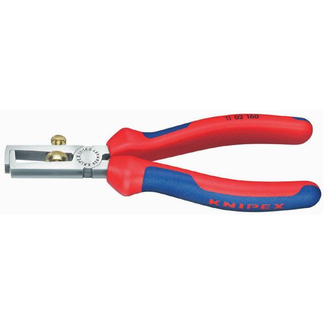 ●メーカー名：クニペックス / KNIPEX●商品名：1102-160 エンドワイヤーストリッパー（SB）●メーカー品番：・1102-160●JANコード：4003773010715商品の保証は、メーカー保証書の内容に準じます。仕様■ストリ...